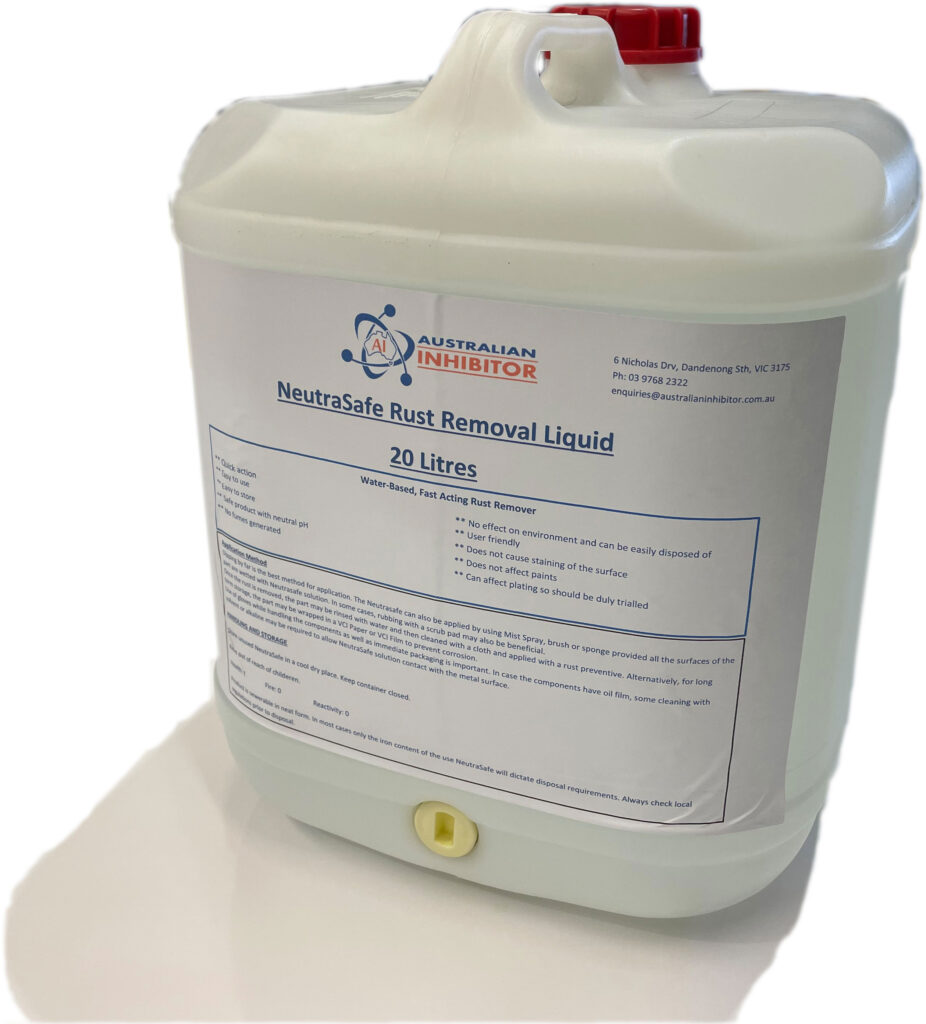 Rust Removers - Australian Inhibitor